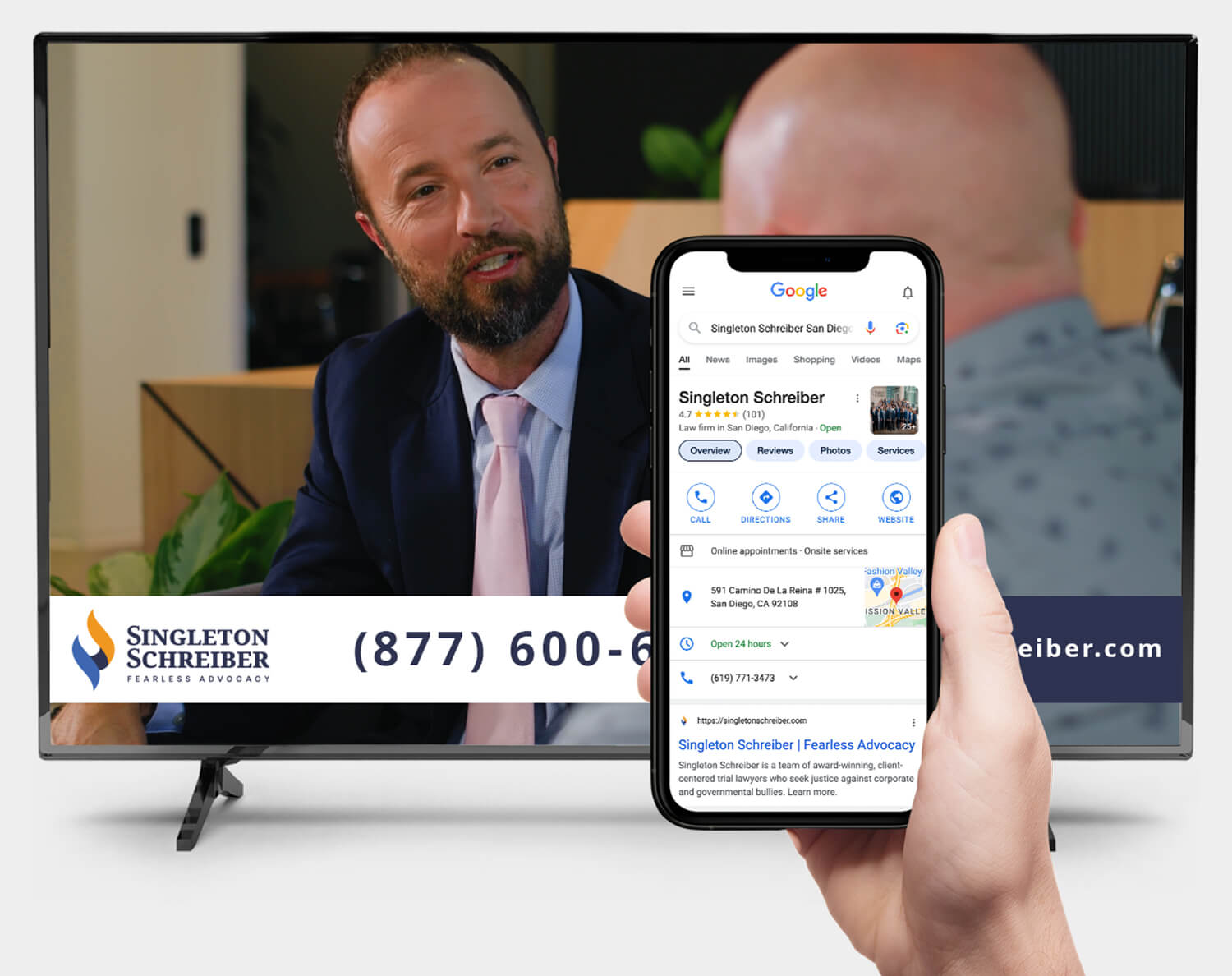 Singleton Schreiber Local Services Ads Increased 2800% | Practice Made Perfect